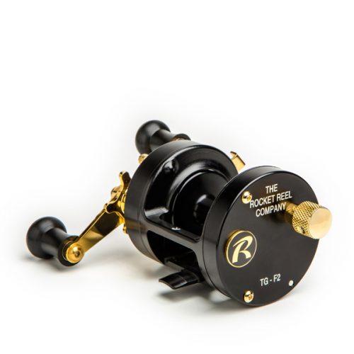 TG-F2 MK-5- ROCKET REEL - Black & Gold - 6500 - The Rocket Reel Company