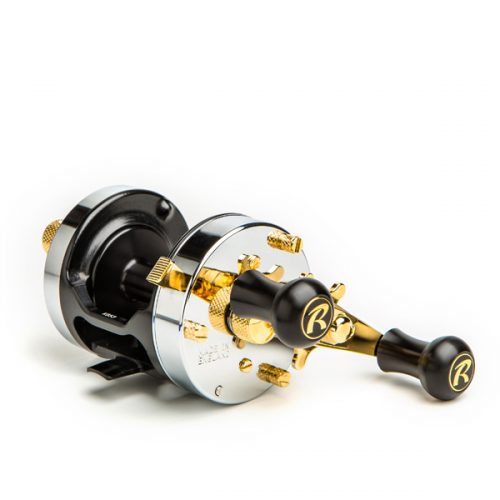 TG-F1 MK-5 ROCKET REEL - Chrome & Gold - 6500 - The Rocket Reel Company